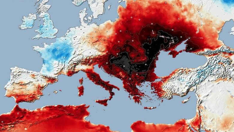 Vala E Të Nxehtit Ekstrem Thyen Rekorde Në Ballkan Severe Weather