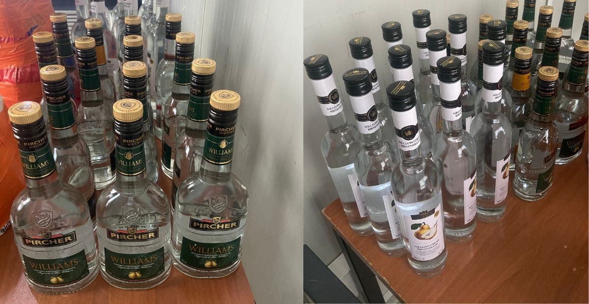 Konfiskohet sasi e alkoolit të padeklaruar në pikëkalimin kufitar të ...